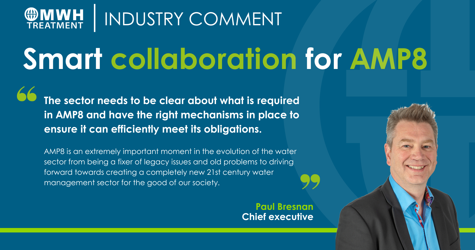 Smart collaboration for AMP8 | MWH Treatment